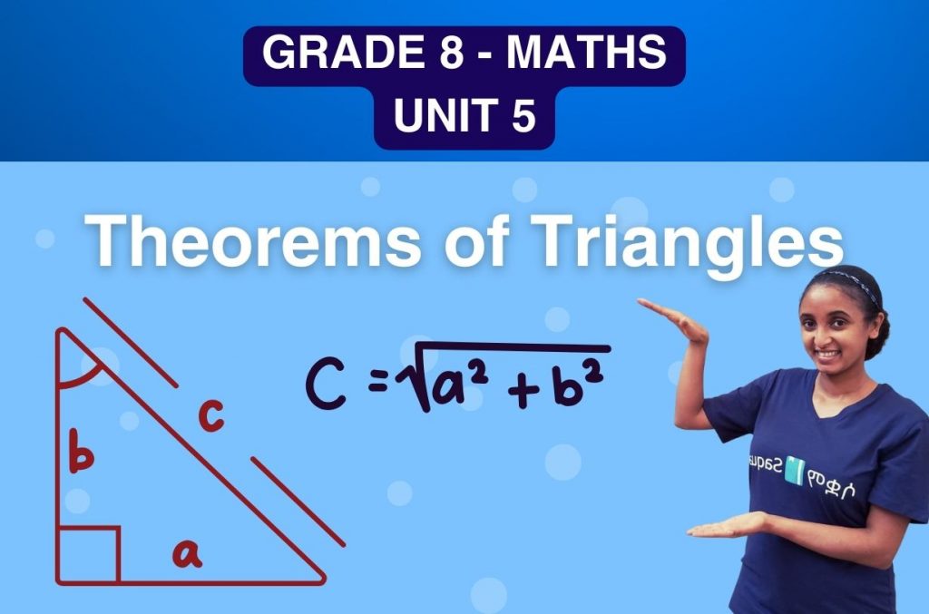 Grade 8 Maths Unit 5: Theorems of Triangles - Saquama: Education in ...